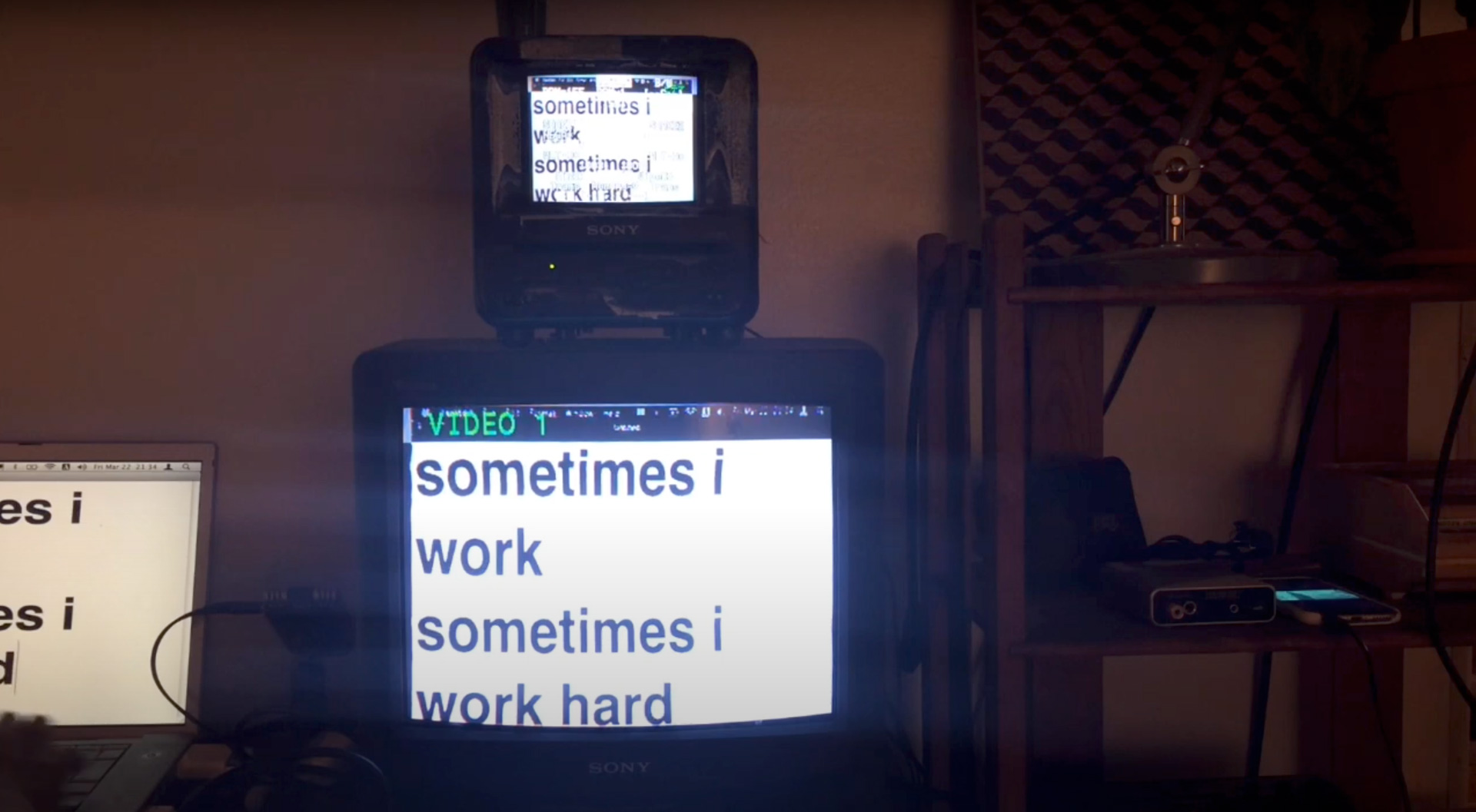 sometimes i work by Fernando Eguchi - Art Dialogues